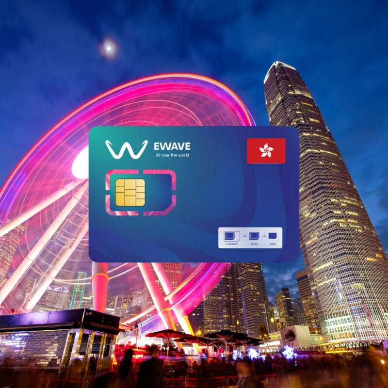 SIM du lịch Hong Kong - Unlimited - eWave